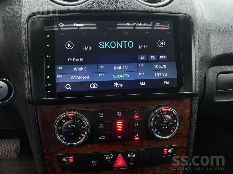 Mercedes-Benz ML 320 2006 Rīga, ar dzinēja tilpumu 3.00 L un nobraukumu 337 tūkst. km par 4490 €, foto 17 vietnē AUTOMOTO.COM.LV