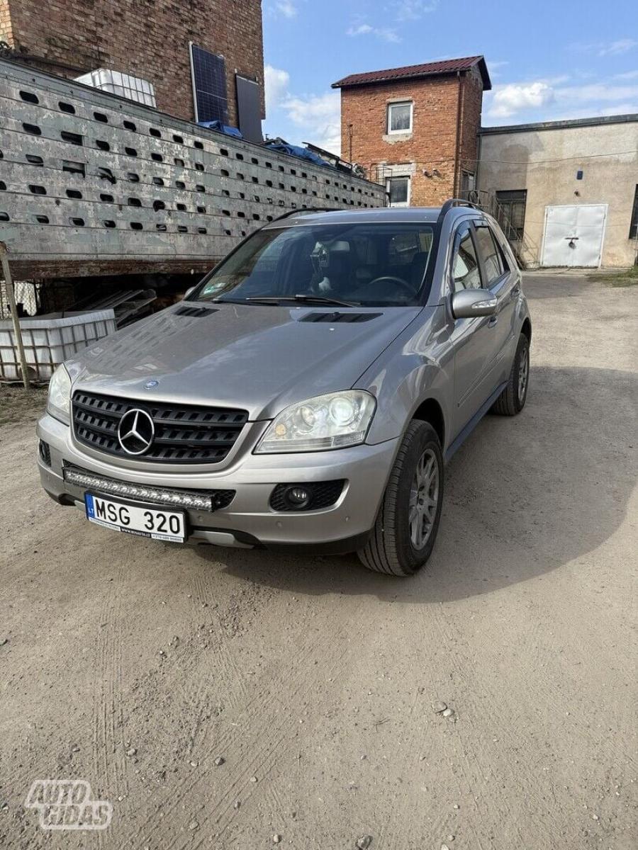 Mercedes-Benz ML 320 2007 Panevēža, ar dzinēja tilpumu 3.00 L un nobraukumu 335 tūkst. km par 7200 €, foto 1 vietnē AUTOMOTO.COM.LV