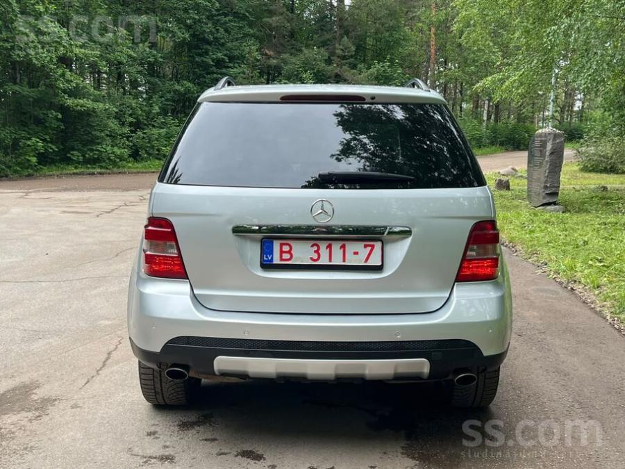 Mercedes-Benz ML 320 2007 in Riga, with an engine capacity of 3.00 L and mileage of 0 thousand km for 4599 €, photo 5 on AUTOMOTO.COM.LV
