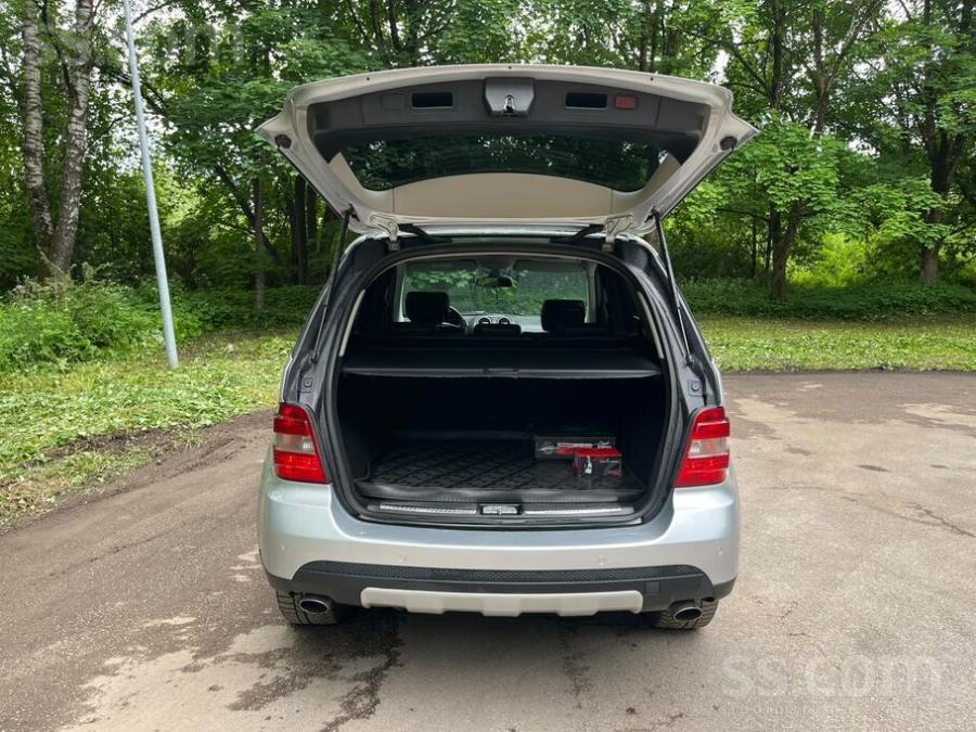 Mercedes-Benz ML 320 2007 in Riga, with an engine capacity of 3.00 L and mileage of 0 thousand km for 4599 €, photo 23 on AUTOMOTO.COM.LV
