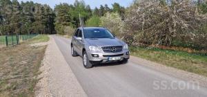 Grey Mercedes-Benz ML 320 2006 in Talsi, with an engine capacity of 3.00 L and mileage of 344 thousand km for 5650 €, photo  on AUTOMOTO.COM.LV