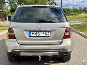 Pelēks Mercedes-Benz ML 320 2006 Viļņa, ar dzinēja tilpumu 2.99 L un nobraukumu 330 tūkst. km par 4500 €, foto 5 vietnē AUTOMOTO.COM.LV