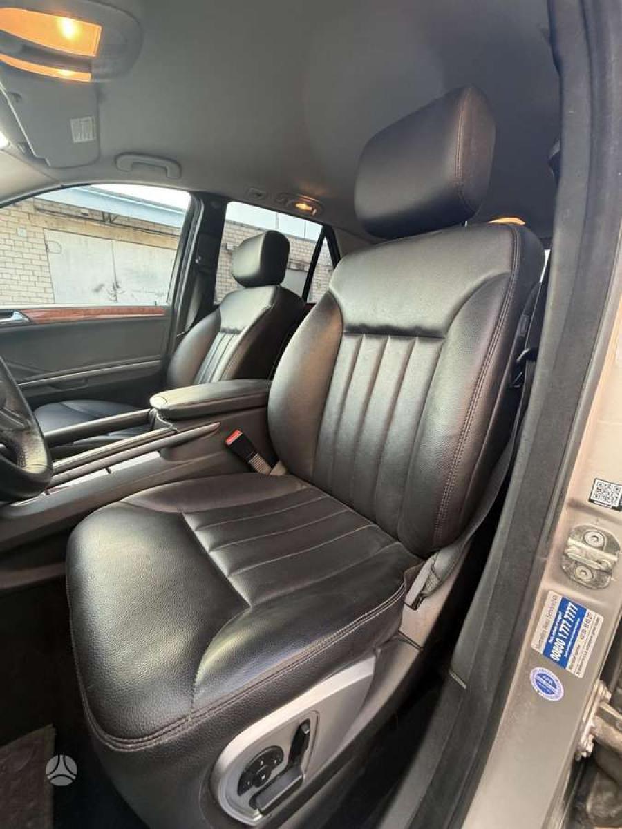 Grey Mercedes-Benz ML 320 2006 in Siauliai, with an engine capacity of 2.99 L and mileage of 459 thousand km for 3350 €, photo 20 on AUTOMOTO.COM.LV