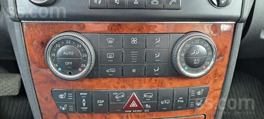 Pelēks Mercedes-Benz ML 320 2007 Rīga, ar dzinēja tilpumu 3.00 L un nobraukumu 297 tūkst. km par 5950 €, foto 9 vietnē AUTOMOTO.COM.LV