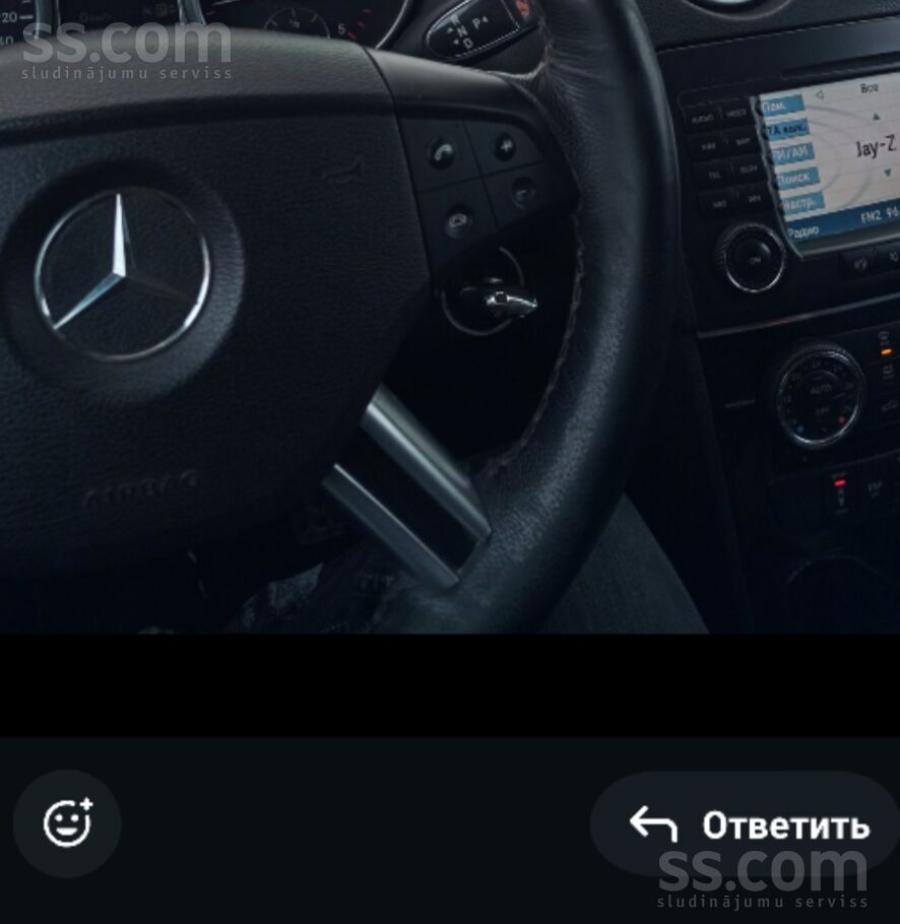 Серый Мерседес МЛ 320 2007 в Даугавпилс, объемом двигателя 3.00 л и пробегом 0 тыс. км за 3950 €, фото 4 на AUTOMOTO.COM.LV