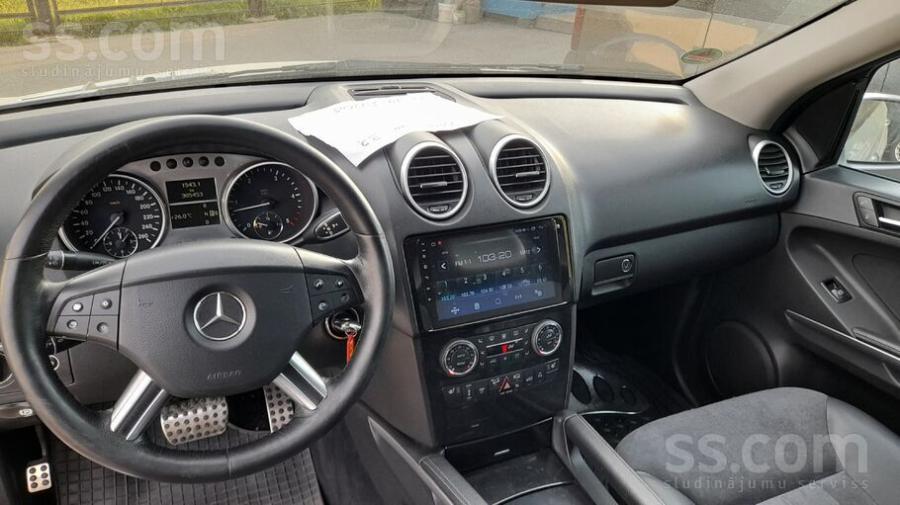 Pelēks Mercedes-Benz ML 320 2007 Rīga, ar dzinēja tilpumu 3.00 L un nobraukumu 304 tūkst. km par 5800 €, foto 29 vietnē AUTOMOTO.COM.LV