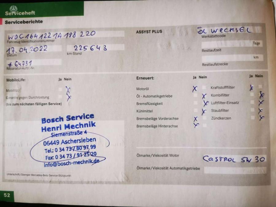 Pelēks Mercedes-Benz ML 320 2007 Klaipėda, ar dzinēja tilpumu 3.00 L un nobraukumu 245 tūkst. km par 5850 €, foto 43 vietnē AUTOMOTO.COM.LV