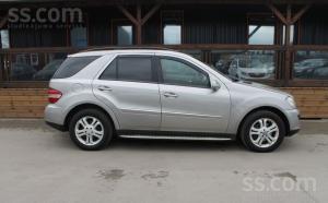 Pelēks Mercedes-Benz ML 320 2008 Rīga, ar dzinēja tilpumu 3.00 L un nobraukumu 0 tūkst. km par 4490 €, foto 7 vietnē AUTOMOTO.COM.LV