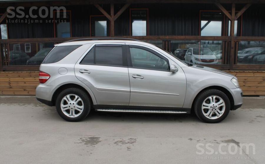 Pelēks Mercedes-Benz ML 320 2008 Rīga, ar dzinēja tilpumu 3.00 L un nobraukumu 0 tūkst. km par 4490 €, foto 7 vietnē AUTOMOTO.COM.LV
