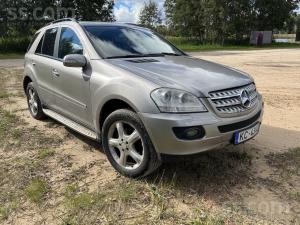 Grey Mercedes-Benz ML 320 2008 in Riga, with an engine capacity of 3.00 L and mileage of 308 thousand km for 5150 €, photo 1 on AUTOMOTO.COM.LV