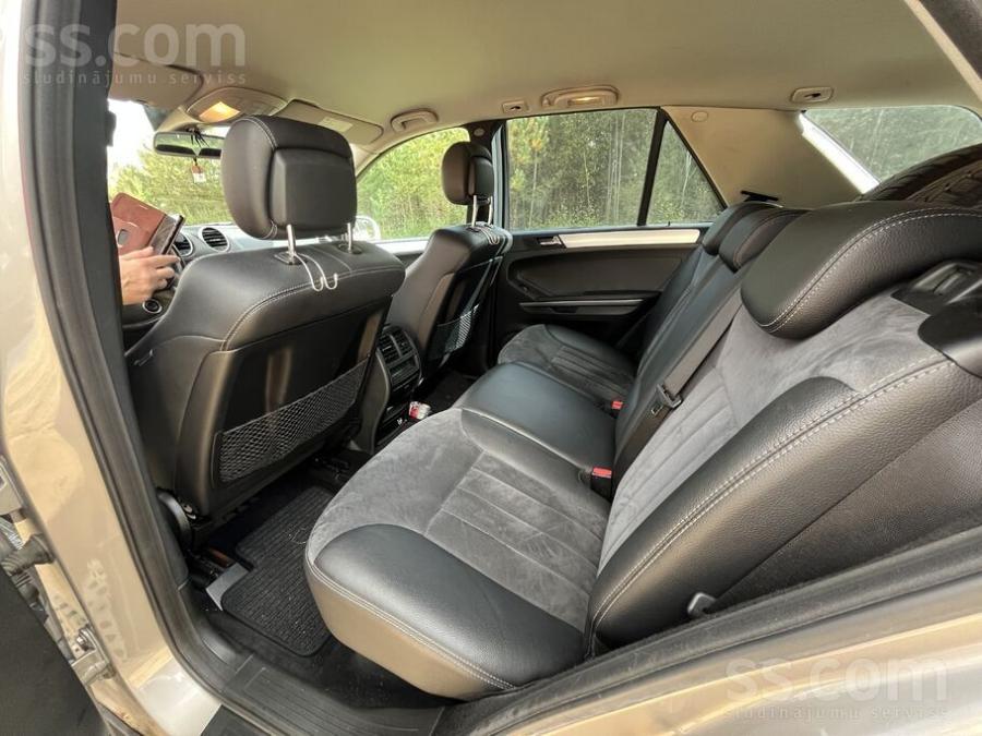 Grey Mercedes-Benz ML 320 2008 in Riga, with an engine capacity of 3.00 L and mileage of 308 thousand km for 5150 €, photo 6 on AUTOMOTO.COM.LV