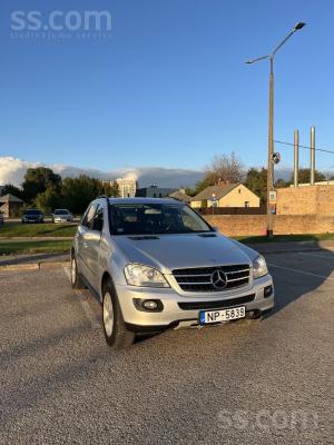 Grey Mercedes-Benz ML 320 2008 in Riga, with an engine capacity of 3.00 L and mileage of 280 thousand km for 6000 €, photo  on AUTOMOTO.COM.LV