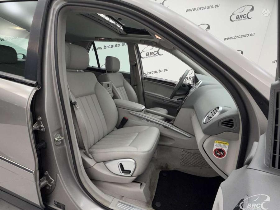 Pelēks Mercedes-Benz ML 320 2008 Viļņa, ar dzinēja tilpumu 2.99 L un nobraukumu 169 tūkst. km par 5900 €, foto 9 vietnē AUTOMOTO.COM.LV