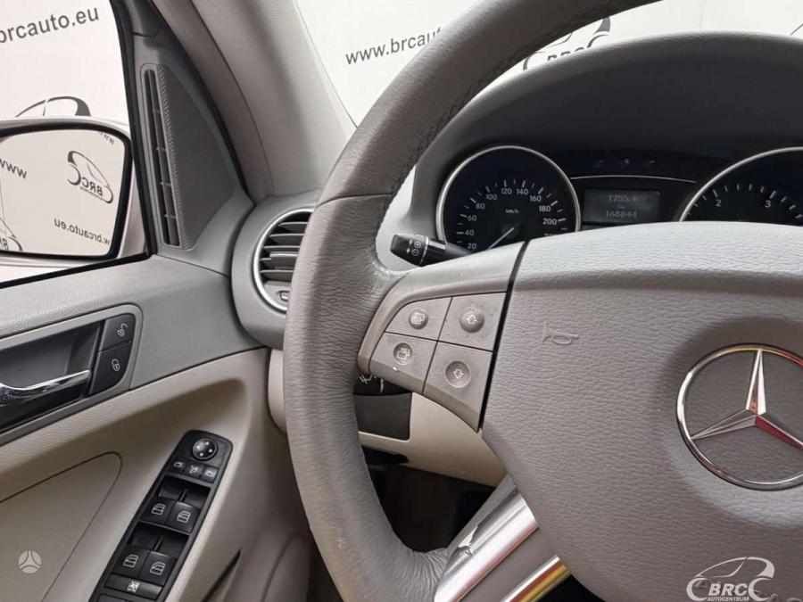 Pelēks Mercedes-Benz ML 320 2008 Viļņa, ar dzinēja tilpumu 2.99 L un nobraukumu 169 tūkst. km par 5900 €, foto 32 vietnē AUTOMOTO.COM.LV