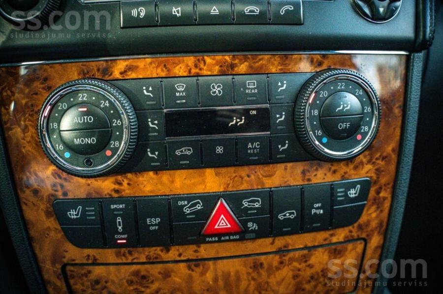 Grey Mercedes-Benz ML 320 2008 in Riga, with an engine capacity of 3.00 L and mileage of 309 thousand km for 5990 €, photo 28 on AUTOMOTO.COM.LV
