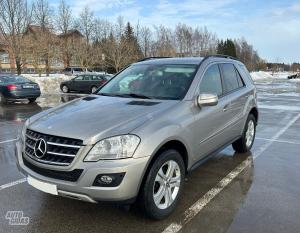 Grey Mercedes-Benz ML 320 2009 in Akmene, with an engine capacity of 3.00 L and mileage of 330 thousand km for 8400 €, photo  on AUTOMOTO.COM.LV