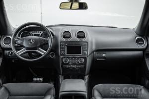 Grey Mercedes-Benz ML 320 2009 in Riga, with an engine capacity of 3.00 L and mileage of 307 thousand km for 6995 €, photo 16 on AUTOMOTO.COM.LV