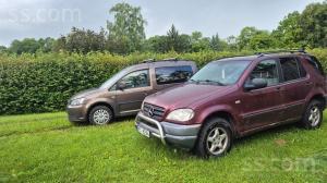 Red Mercedes-Benz ML 320 1999 in Ogre, with an engine capacity of 3.20 L and mileage of 0 thousand km for 1500 €, photo  on AUTOMOTO.COM.LV