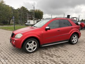 Красный Мерседес МЛ 320 2005 в Каунас, объемом двигателя 3.00 л и пробегом 276 тыс. км за 4000 €, фото 4 на AUTOMOTO.COM.LV