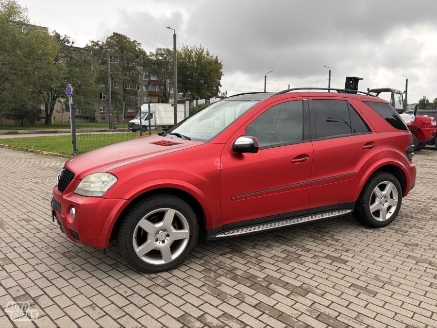 Красный Мерседес МЛ 320 2005 в Каунас, объемом двигателя 3.00 л и пробегом 276 тыс. км за 4000 €, фото 4 на AUTOMOTO.COM.LV