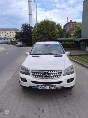 Balts Mercedes-Benz ML 320 2008 Viļņa, ar dzinēja tilpumu 3.00 L un nobraukumu 274 tūkst. km par 8200 €, foto 4 vietnē AUTOMOTO.COM.LV