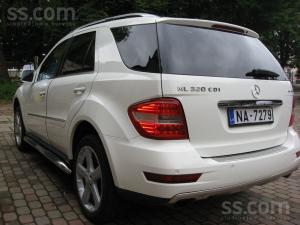 Balts Mercedes-Benz ML 320 2009 Rīga, ar dzinēja tilpumu 3.00 L un nobraukumu 349 tūkst. km par 7800 €, foto 8 vietnē AUTOMOTO.COM.LV