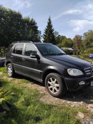 Black Mercedes-Benz ML 350 2003 in Birzai, with an engine capacity of 3.72 L and mileage of 304 thousand km for 2950 €, photo  on AUTOMOTO.COM.LV