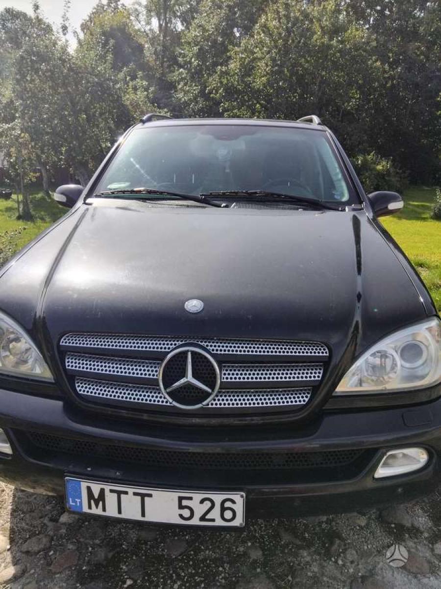 Melns Mercedes-Benz ML 350 2003 Biržai, ar dzinēja tilpumu 3.72 L un nobraukumu 304 tūkst. km par 2950 €, foto 3 vietnē AUTOMOTO.COM.LV