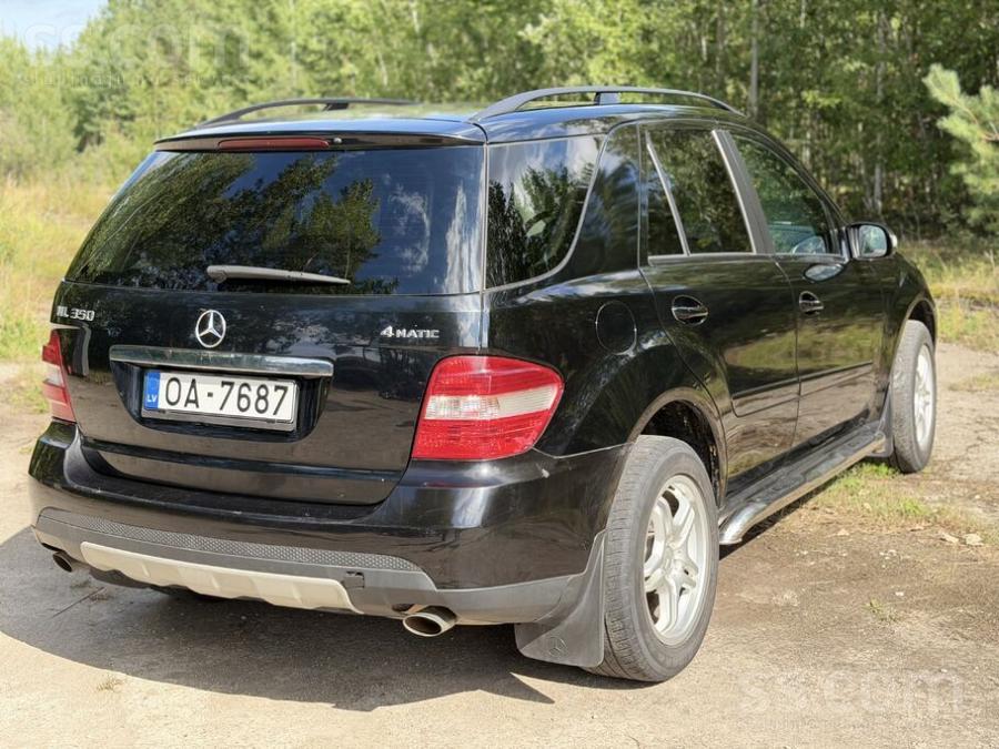 Черный Мерседес МЛ 350 2006 в Рига, объемом двигателя 3.50 л и пробегом 233 тыс. км за 4999 €, фото 20 на AUTOMOTO.COM.LV