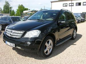 Black Mercedes-Benz ML 350 2007 in Riga, with an engine capacity of 3.50 L and mileage of 0 thousand km for 5950 €, photo  on AUTOMOTO.COM.LV