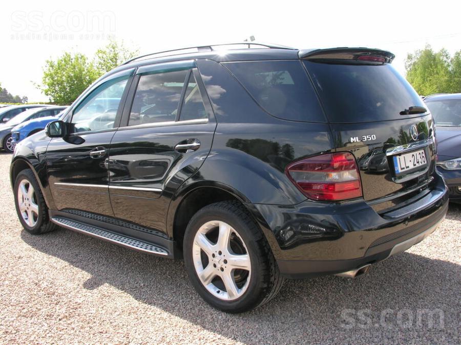Melns Mercedes-Benz ML 350 2007 Rīga, ar dzinēja tilpumu 3.50 L un nobraukumu 0 tūkst. km par 5950 €, foto 5 vietnē AUTOMOTO.COM.LV