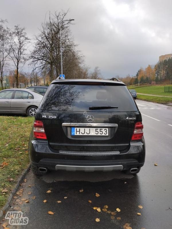 Черный Мерседес МЛ 350 2008 в Вильнюс, объемом двигателя 3.50 л и пробегом 324 тыс. км за 7100 €, фото 7 на AUTOMOTO.COM.LV