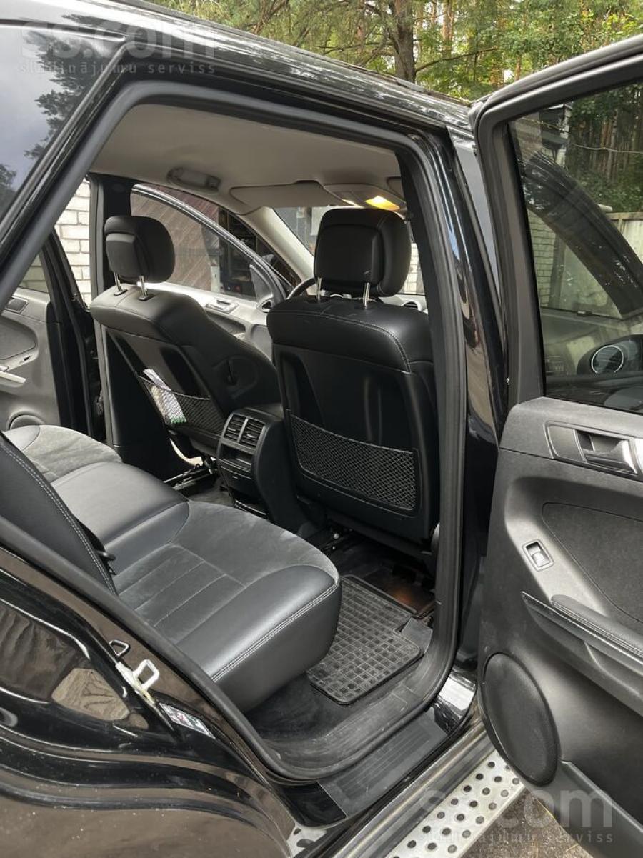 Melns Mercedes-Benz ML 350 2008 Rīga, ar dzinēja tilpumu 3.50 L un nobraukumu 250 tūkst. km par 6500 €, foto 7 vietnē AUTOMOTO.COM.LV