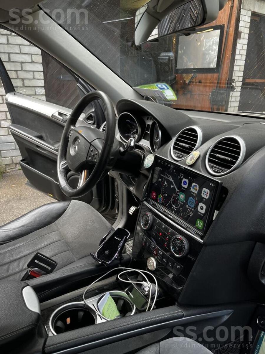 Melns Mercedes-Benz ML 350 2008 Rīga, ar dzinēja tilpumu 3.50 L un nobraukumu 250 tūkst. km par 6500 €, foto 11 vietnē AUTOMOTO.COM.LV