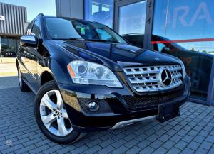 Melns Mercedes-Benz ML 350 2009 Šauļi, ar dzinēja tilpumu 3.20 L un nobraukumu 220 tūkst. km par 8300 €, foto  vietnē AUTOMOTO.COM.LV