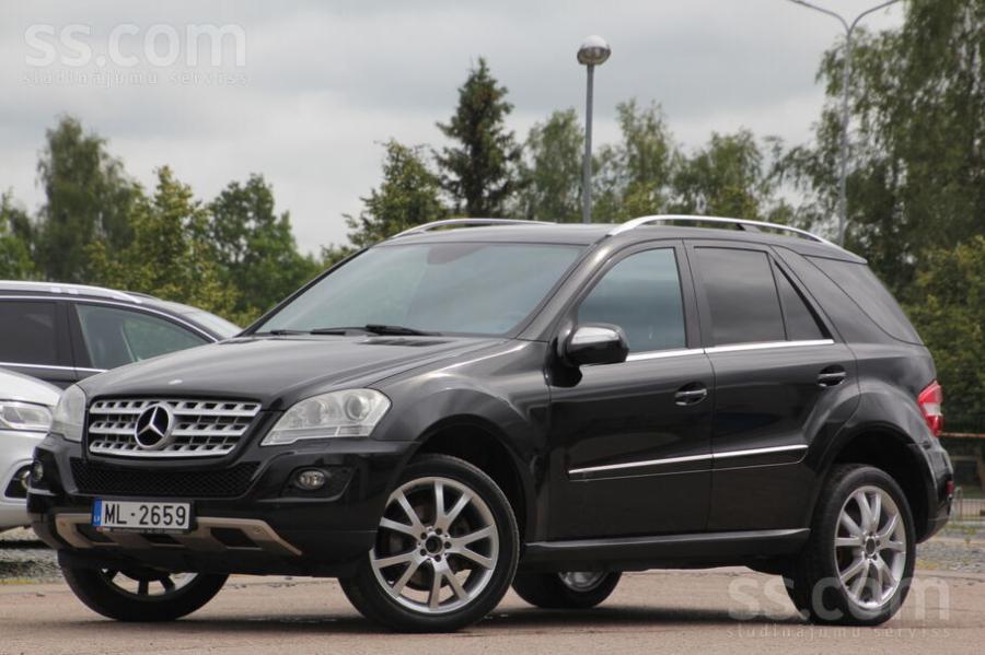 Melns Mercedes-Benz ML 350 2010 Tukums, ar dzinēja tilpumu 3.00 L un nobraukumu 385 tūkst. km par 7950 €, foto 1 vietnē AUTOMOTO.COM.LV