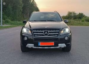 Melns Mercedes-Benz ML 350 2010 Alīta, ar dzinēja tilpumu 3.00 L un nobraukumu 343 tūkst. km par 7850 €, foto  vietnē AUTOMOTO.COM.LV