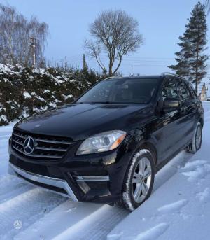 Melns Mercedes-Benz ML 350 2012 Radviliškis, ar dzinēja tilpumu 3.50 L un nobraukumu 223 tūkst. km par 15000 €, foto  vietnē AUTOMOTO.COM.LV