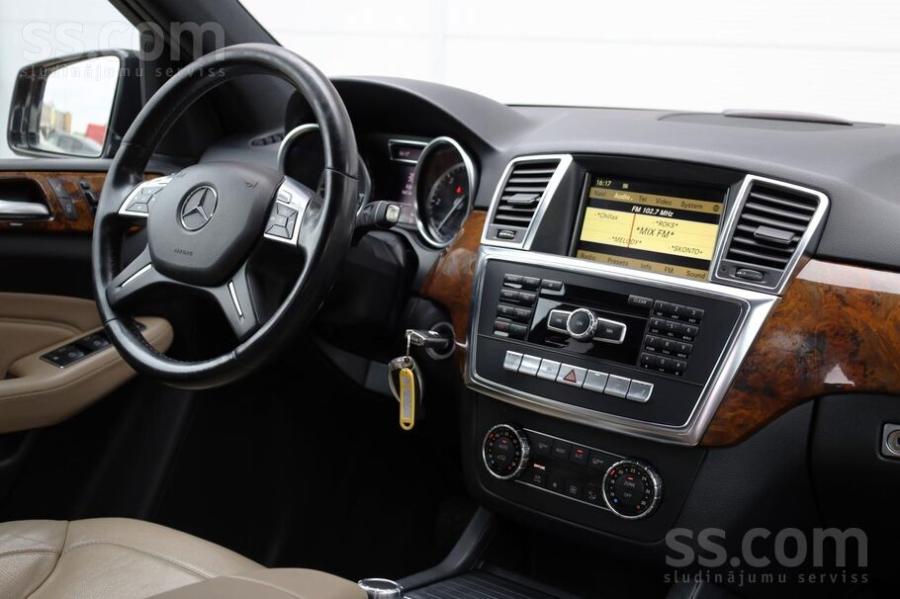 Melns Mercedes-Benz ML 350 2012 Rīga, ar dzinēja tilpumu 3.00 L un nobraukumu 0 tūkst. km par 12995 €, foto 15 vietnē AUTOMOTO.COM.LV