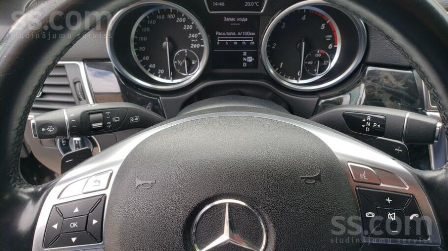 Melns Mercedes-Benz ML 350 2012 Rīga, ar dzinēja tilpumu 3.00 L un nobraukumu 245 tūkst. km par 16500 €, foto 8 vietnē AUTOMOTO.COM.LV