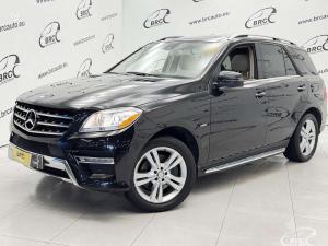 Black Mercedes-Benz ML 350 2012 in Vilnius, with an engine capacity of 2.99 L and mileage of 240 thousand km for 9900 €, photo  on AUTOMOTO.COM.LV