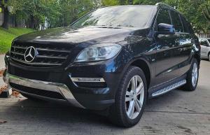 Melns Mercedes-Benz ML 350 2012 Šauļi, ar dzinēja tilpumu 3.50 L un nobraukumu 193 tūkst. km par 13350 €, foto  vietnē AUTOMOTO.COM.LV