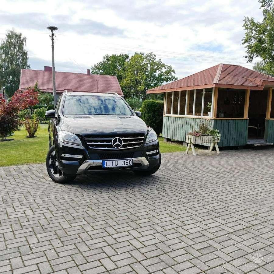 Melns Mercedes-Benz ML 350 2012 Jurbarkas, ar dzinēja tilpumu 3.50 L un nobraukumu 287 tūkst. km par 11500 €, foto 6 vietnē AUTOMOTO.COM.LV