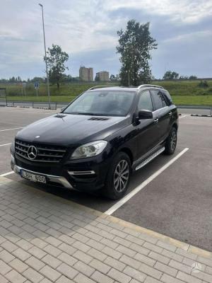 Black Mercedes-Benz ML 350 2013 in Kaunas, with an engine capacity of 2.99 L and mileage of 344 thousand km for 11490 €, photo  on AUTOMOTO.COM.LV