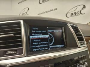 Black Mercedes-Benz ML 350 2013 in Vilnius, with an engine capacity of 2.99 L and mileage of 267 thousand km for 12500 €, photo 24 on AUTOMOTO.COM.LV