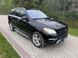 Melns Mercedes-Benz ML 350 2013 Viļņa, ar dzinēja tilpumu 0.00 L un nobraukumu 346 tūkst. km par 10500 €, foto 3 vietnē AUTOMOTO.COM.LV