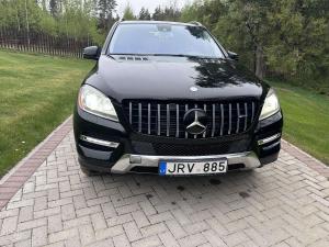 Melns Mercedes-Benz ML 350 2013 Viļņa, ar dzinēja tilpumu 0.00 L un nobraukumu 346 tūkst. km par 10500 €, foto 4 vietnē AUTOMOTO.COM.LV