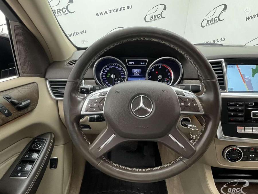 Melns Mercedes-Benz ML 350 2014 Viļņa, ar dzinēja tilpumu 2.99 L un nobraukumu 115 tūkst. km par 15500 €, foto 28 vietnē AUTOMOTO.COM.LV