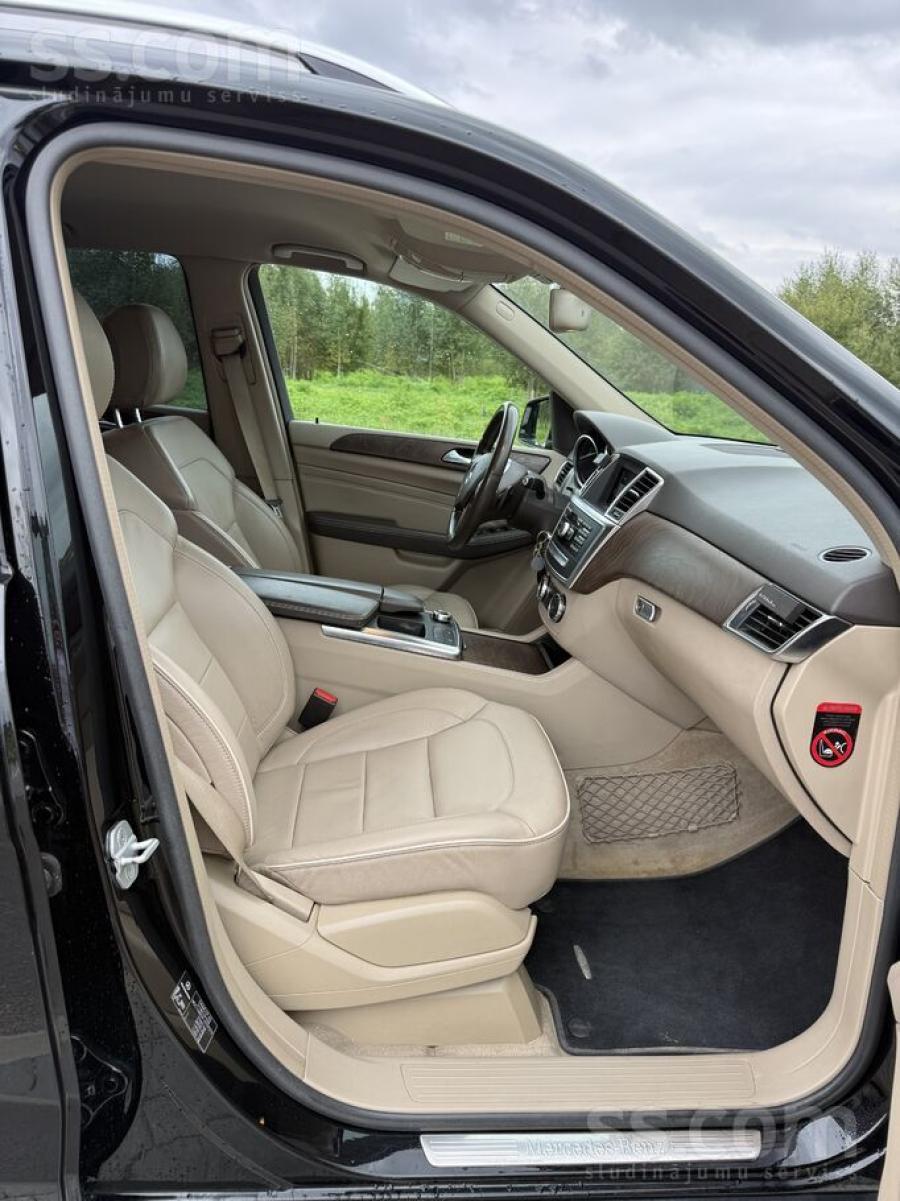 Melns Mercedes-Benz ML 350 2014 Jelgava, ar dzinēja tilpumu 3.00 L un nobraukumu 350 tūkst. km par 13990 €, foto 15 vietnē AUTOMOTO.COM.LV