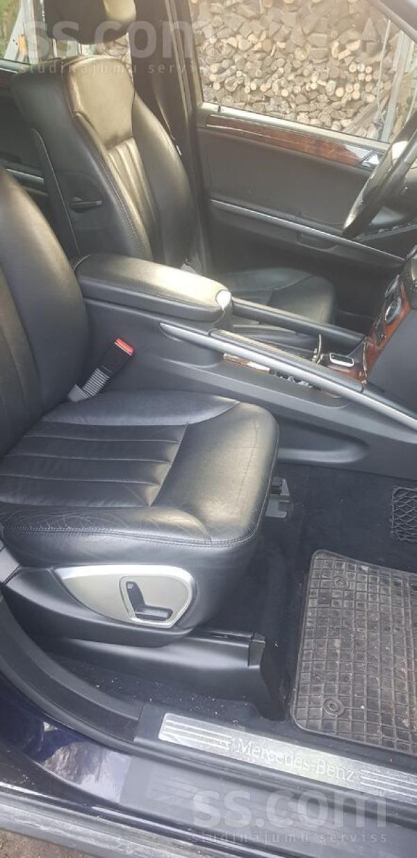 Zils Mercedes-Benz ML 350 2007 Ogre, ar dzinēja tilpumu 3.00 L un nobraukumu 314 tūkst. km par 6000 €, foto 8 vietnē AUTOMOTO.COM.LV